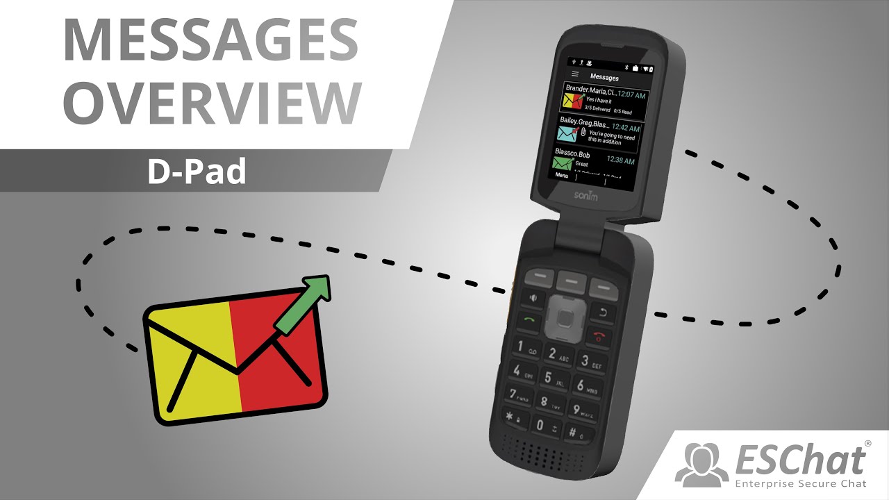 Messages Overview for D-Pad Devices - YouTube