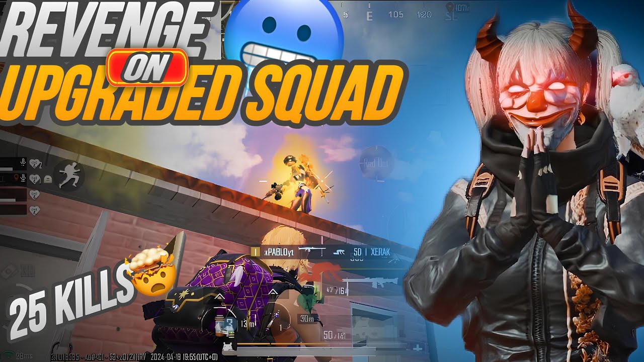 Can I take Revenge on Upgraded squad??😱🤫|Pubg Mobile|xPABLO| - YouTube