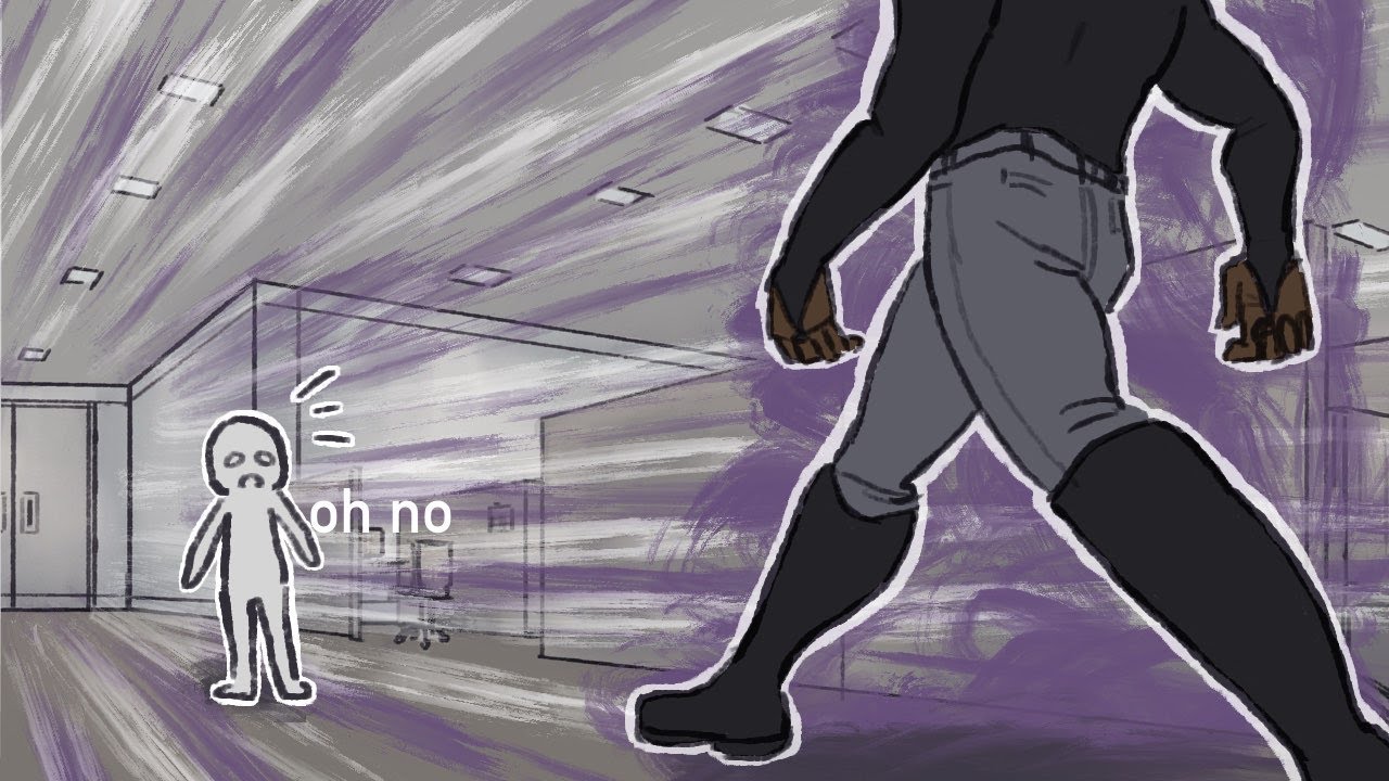 making my character walk across a room aimlessly (animation process ...