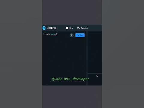 Learn Dart: Writing Your First ‘Hello World’ Program| Dart |#dart #program #coding #shorts # ...