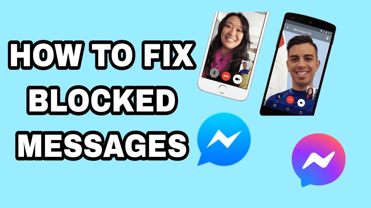 How To Fix Blocked Messages On Facebook Messenger App - YouTube
