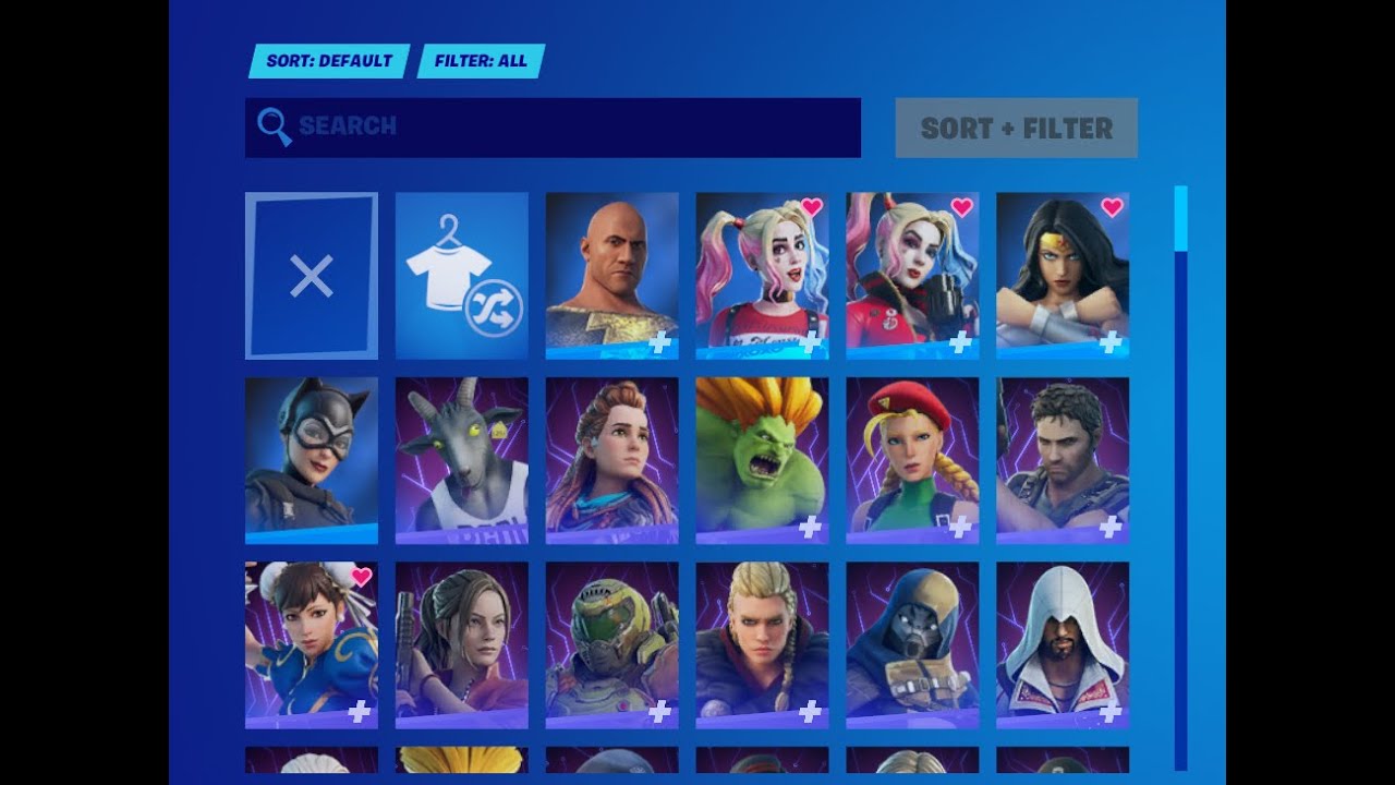 My Fortnite Locker Tour!! (Insane Item shop account!) - YouTube