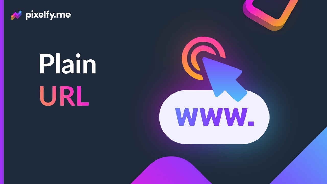 How to use and create a Plain URL - YouTube