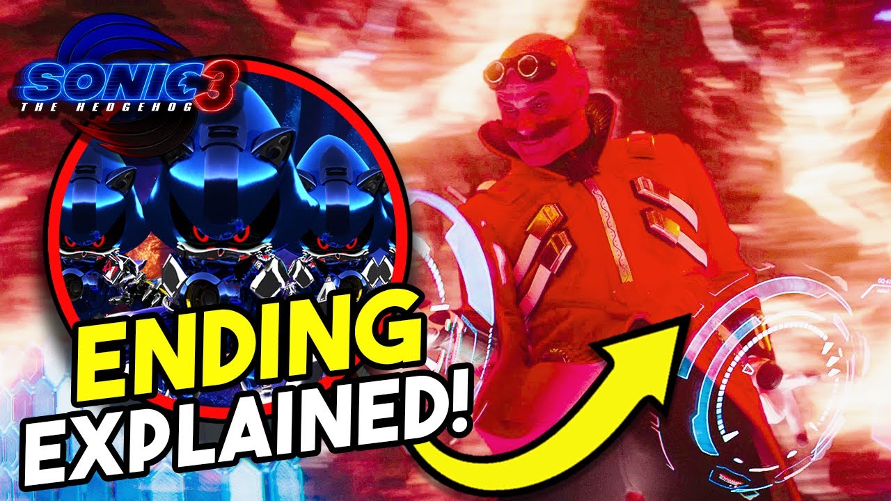 IS ROBOTNIK DEAD AT THE END OF SONIC THE HEDGEHOG 3!? Ending Explained ...