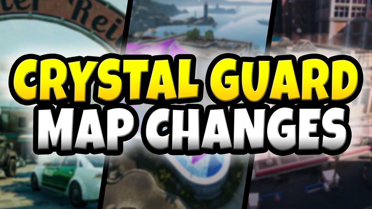 ALL Crystal Guard MAP CHANGES (Club House/Coastline/Bank) - Rainbow Six ...