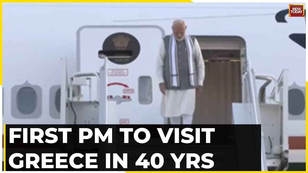 WATCH | PM Modi In Greece On First Prime Ministerial Visit In 40 Years ...