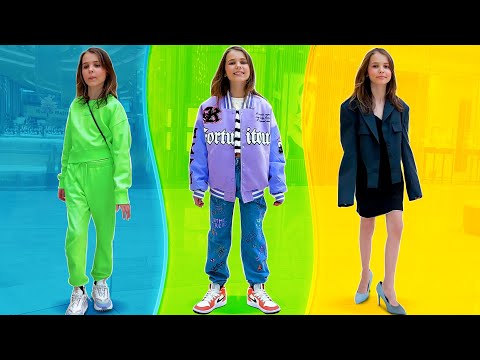 Макс подбирает гардероб для Кати