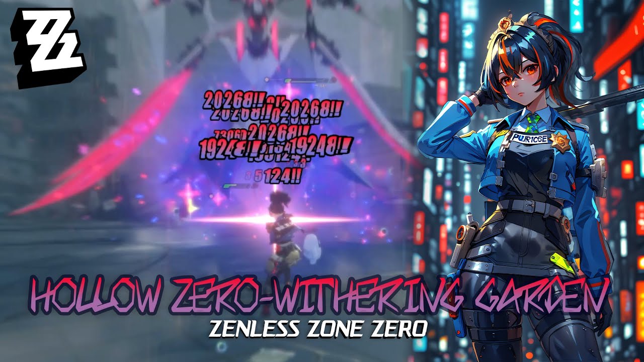 Zenless Zone Zero - Hollow Zero Withering Garden Ether Activity 3/11 - Zhu Yuan Shield Build ...