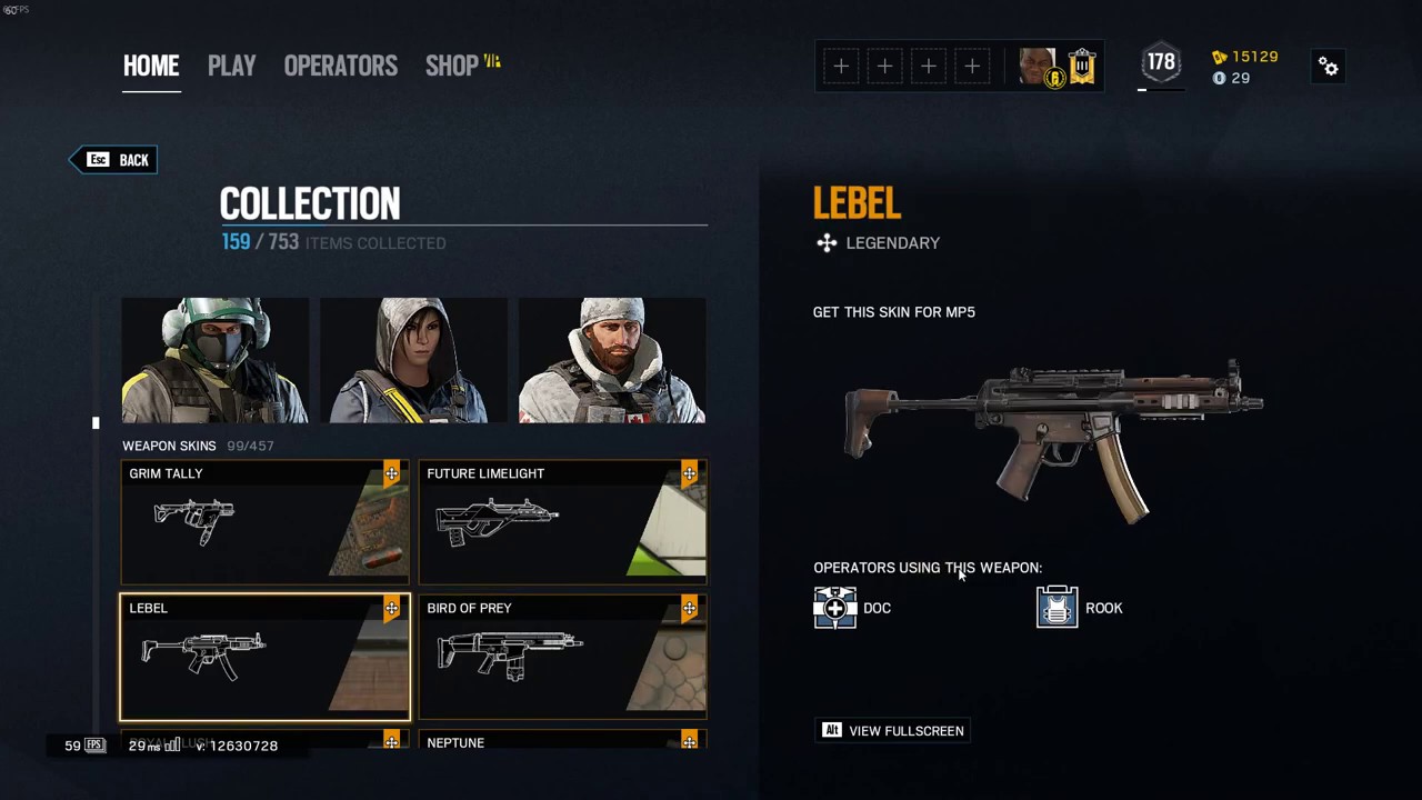 R6S Alpha Pack Collection? (not complete) - YouTube