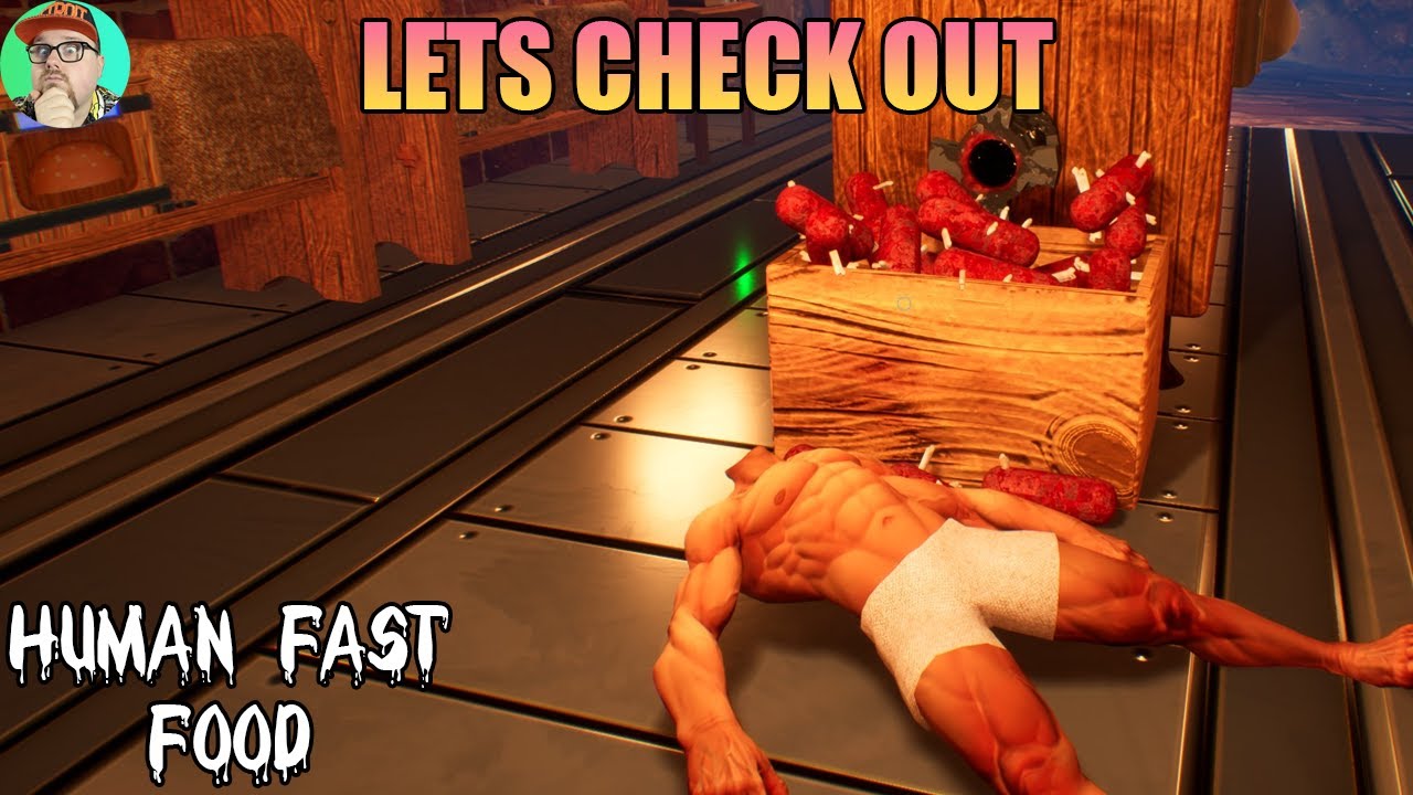 Let's Checkout Human Fast Food! A Cooking Sim for Monsters! - YouTube