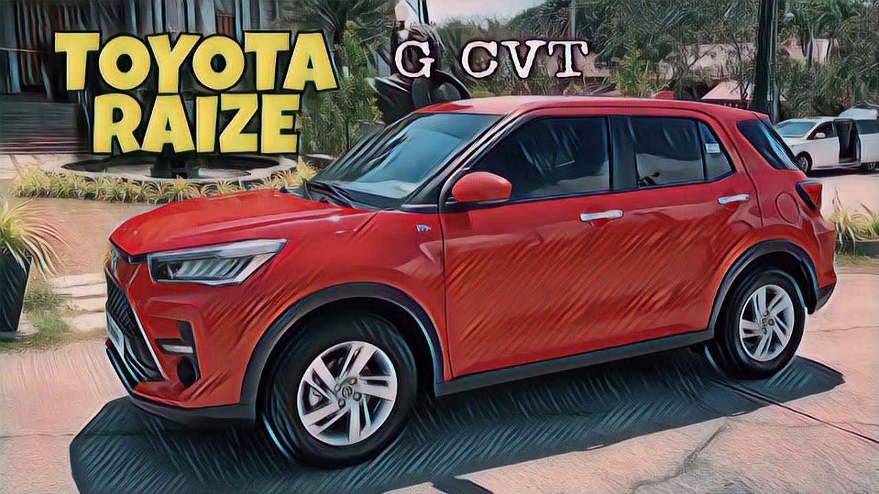 TOYOTA RAIZE G CVT RED 2 - YouTube