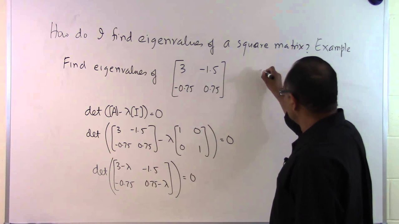 Chapter 04 10 Lesson How Do I Find Eigenvalues Of A Square Matrix chapter-04-10-lesson-how-do-i-find-eigenvalues-of-a-square-matrix
