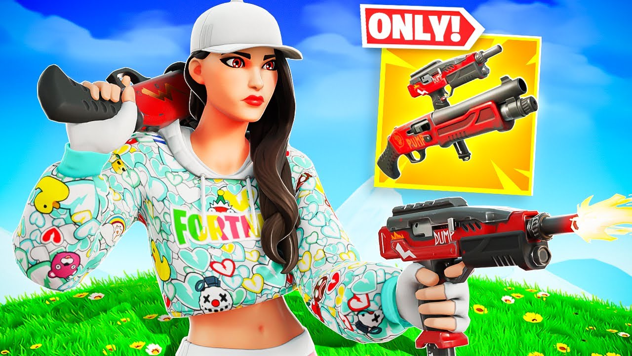 PUMP & DUMP *ONLY* CHALLENGE in Fortnite! - YouTube