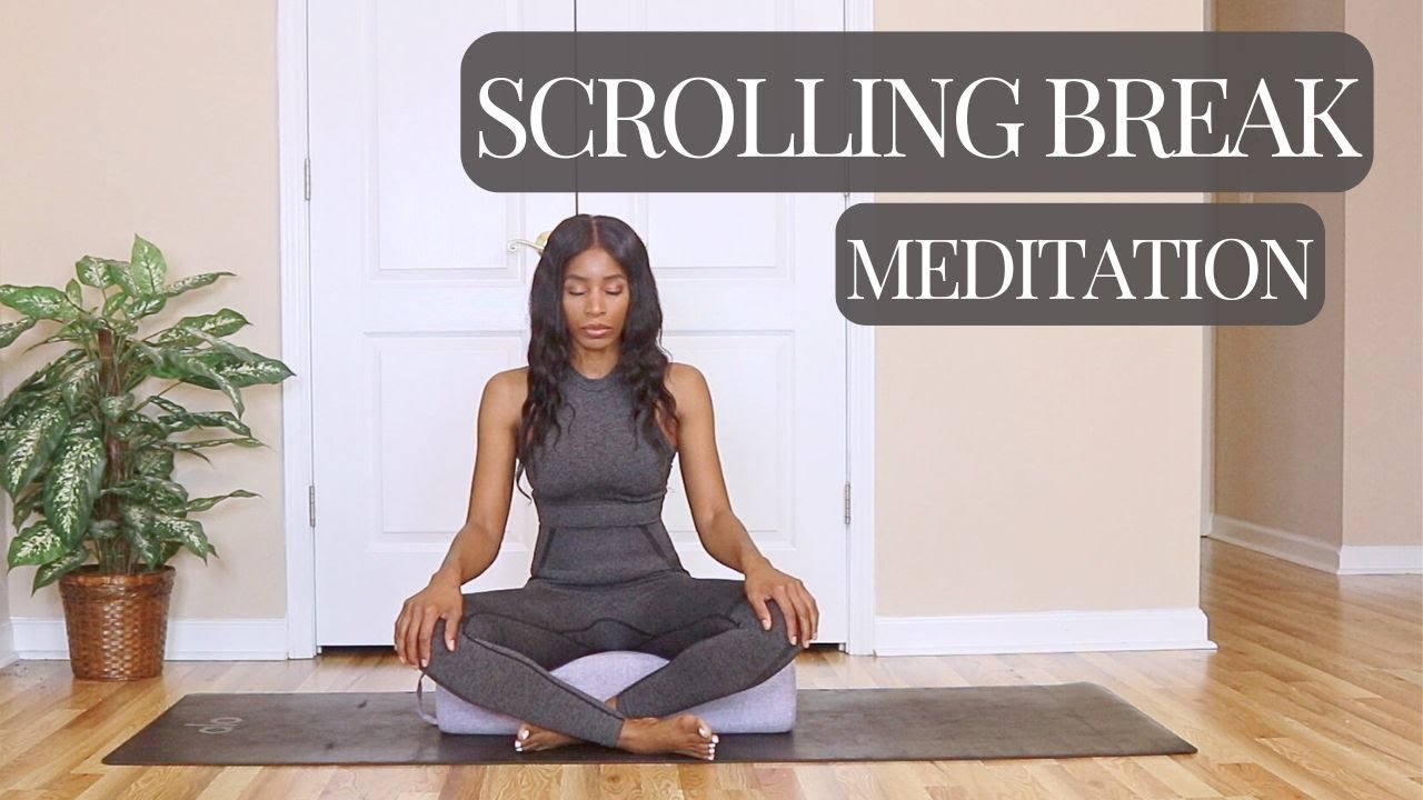 Take a SCROLLING BREAK || 5 Minute MEDITATION Practice - YouTube