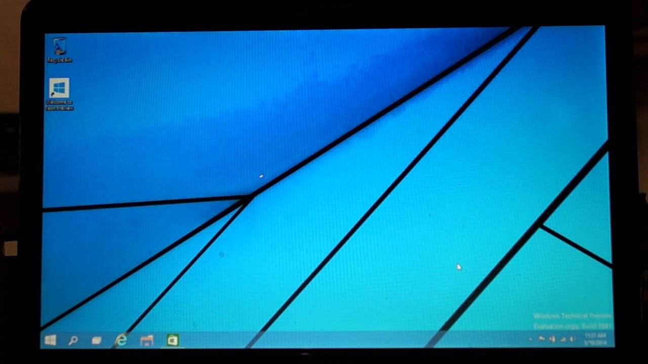 First look -Windows 10 Technical Preview - Part Two - YouTube