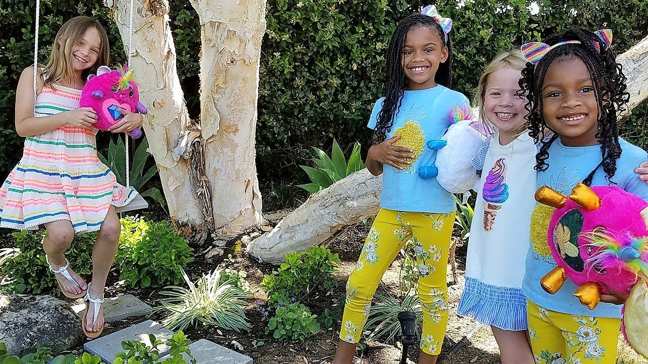 Filming a Rainbocorns TV Commercial - YouTube