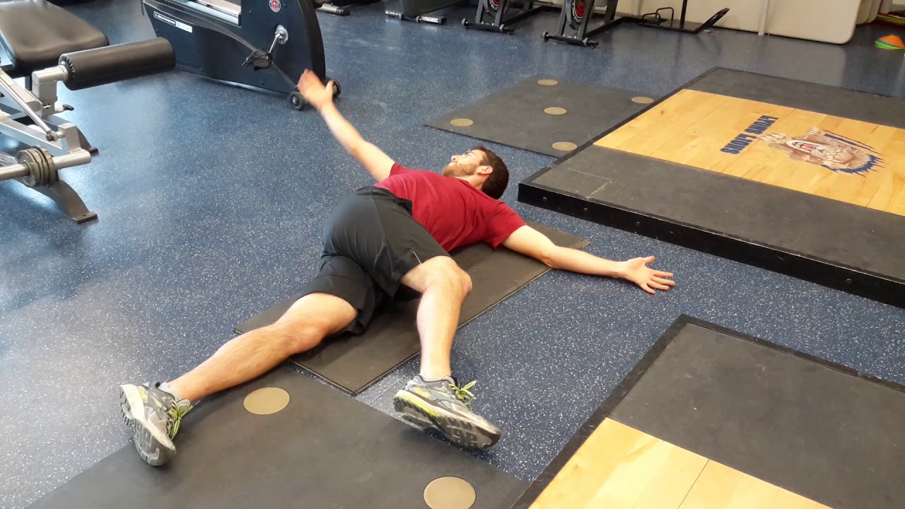 Side lying torso rotation - YouTube