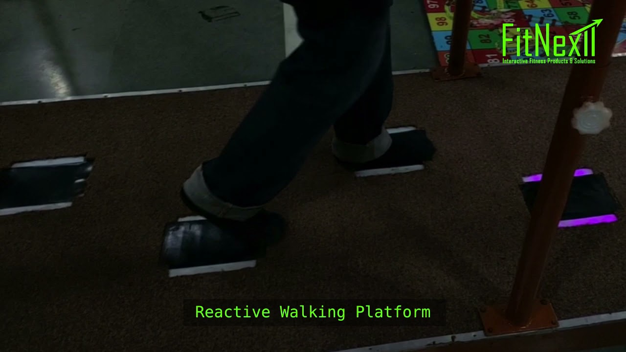 Reactive Walking Platform - For Balance and Gait Development. - YouTube