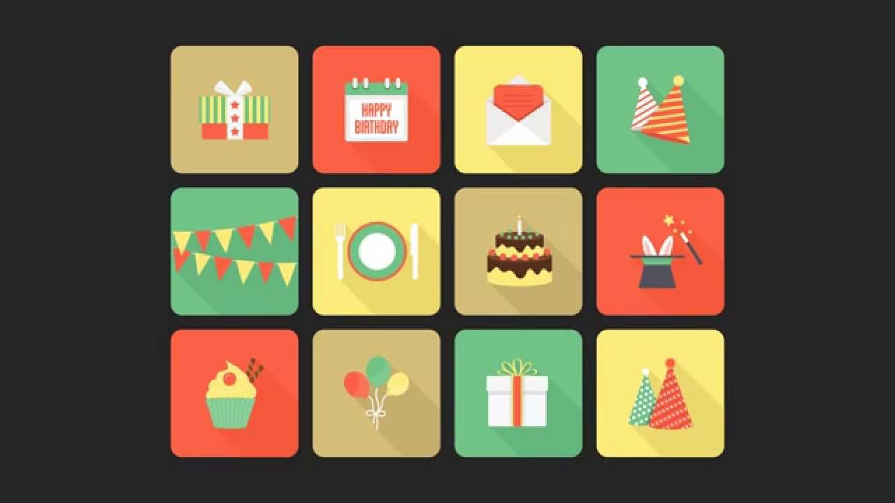 infographics animation icons free p2 - YouTube