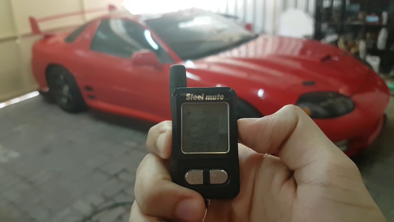 Steel mate remote start mitsubishi 3000gt vr4 - YouTube