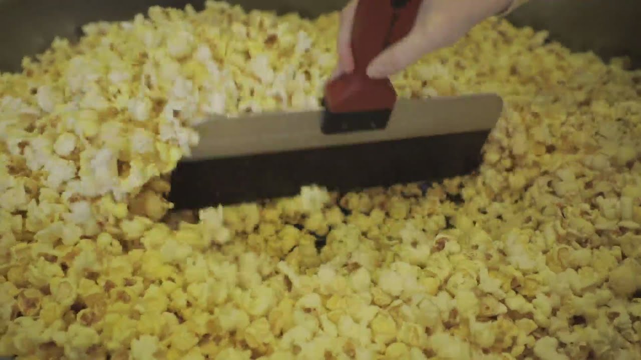 Getting ready for National Popcorn Day - YouTube