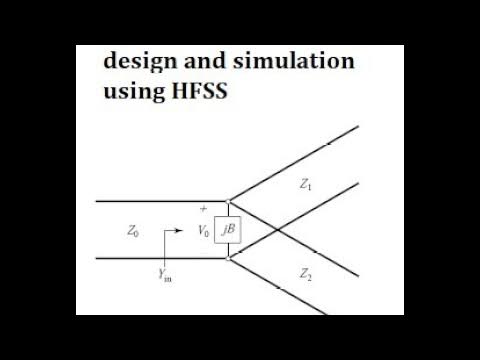 T junction power divider design | simulation using HFSS| 3dB power divider - YouTube