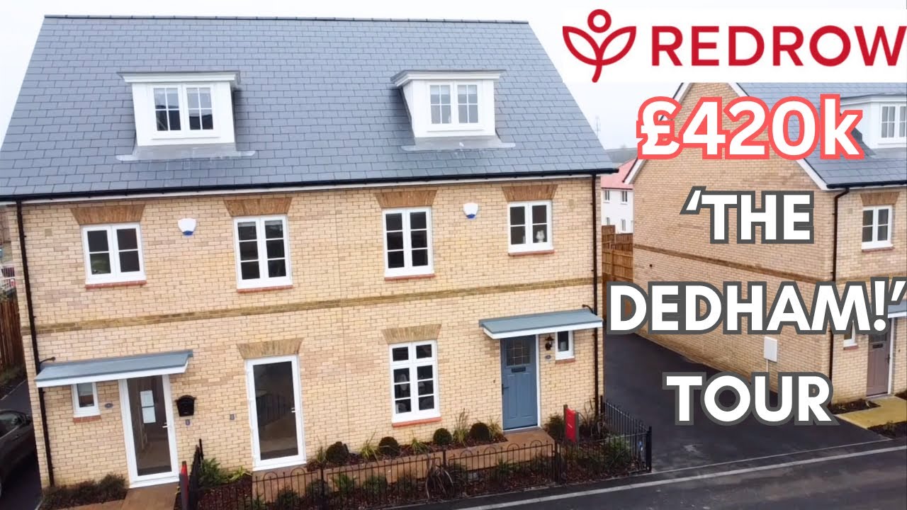 INSIDE 'The Dedham' Redrow Newbuild Show Home Tour | Silver End Nr ...