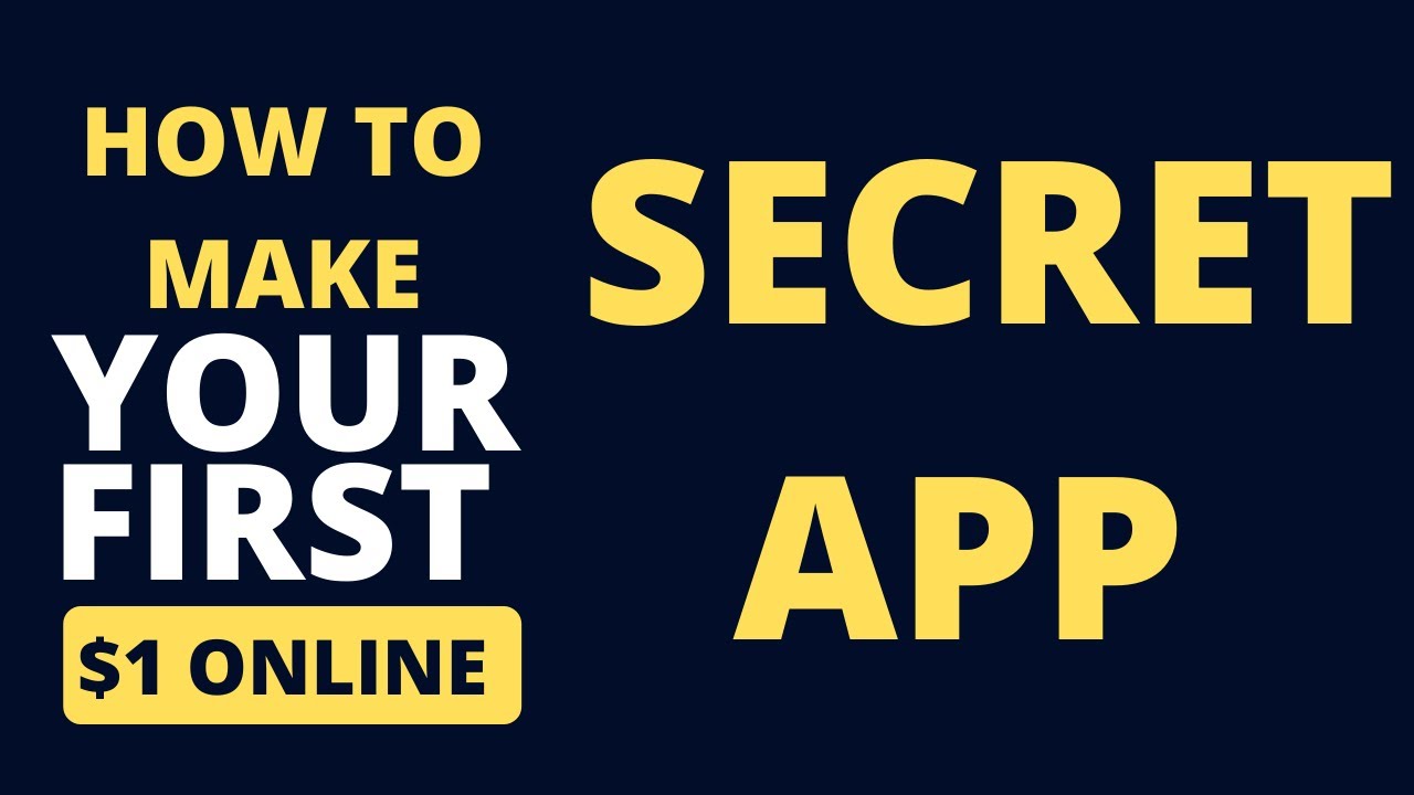 How to Make Your First $1 Online | Earn $10 Per Day (FREE) Easy Method ...