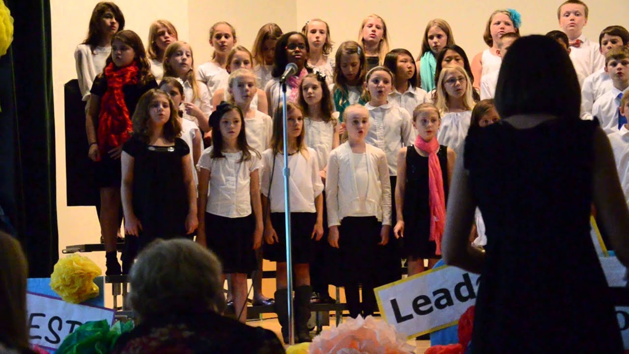 Julia's 4th grade Spring Chorus Concert - YouTube