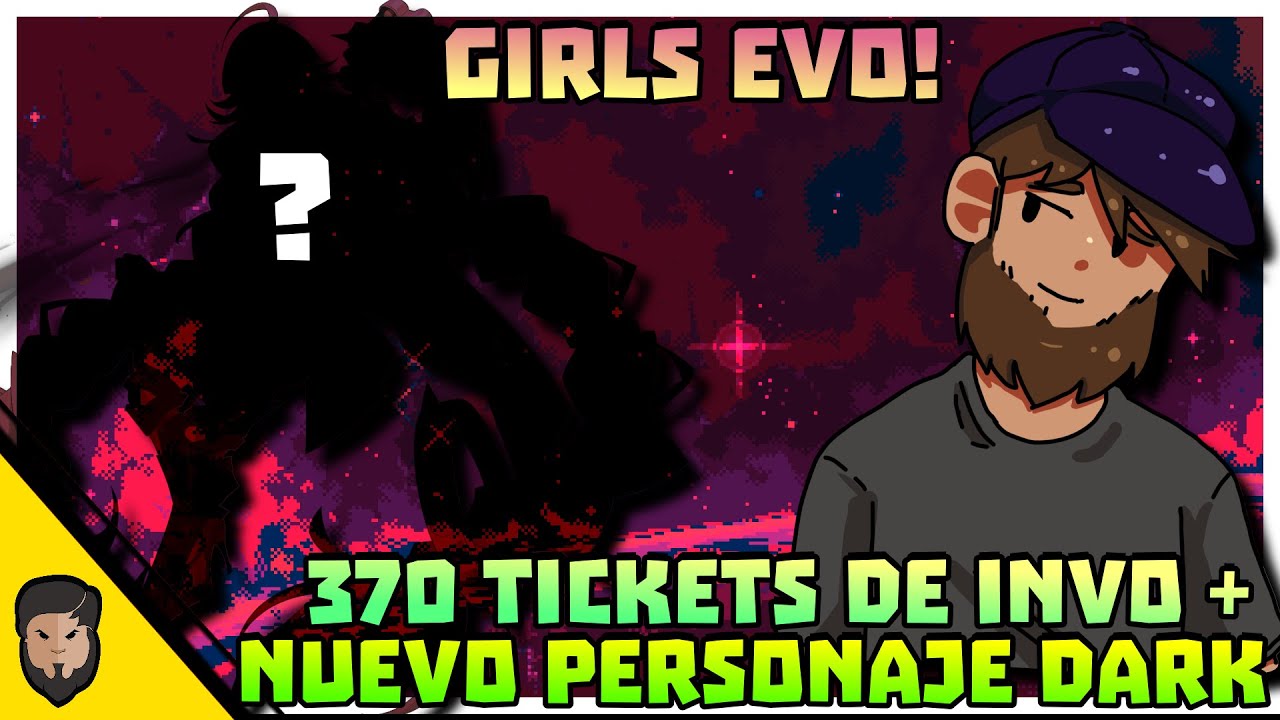💎Girls Evo: Idle RPG - Nuevo Personaje Dark + 370 Tickets de Invocacion ...