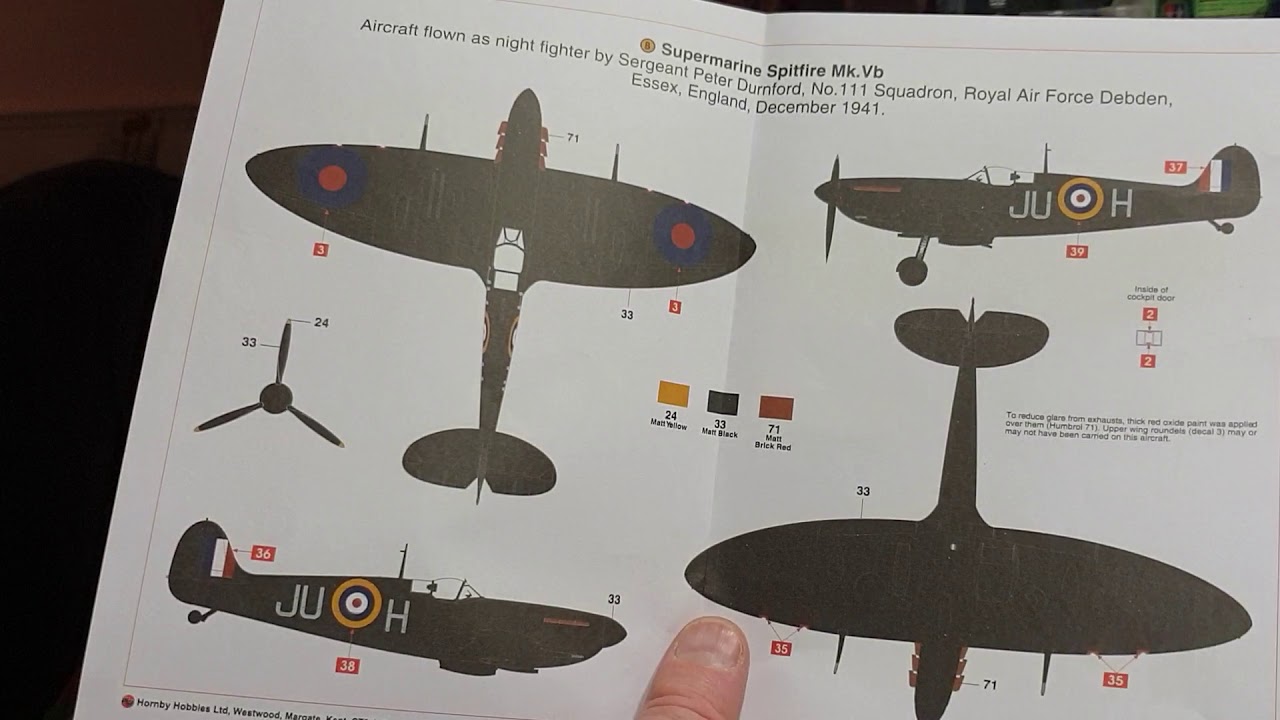 Inbox review of the Airfix club limited edition of the Spitfire MkVb ...
