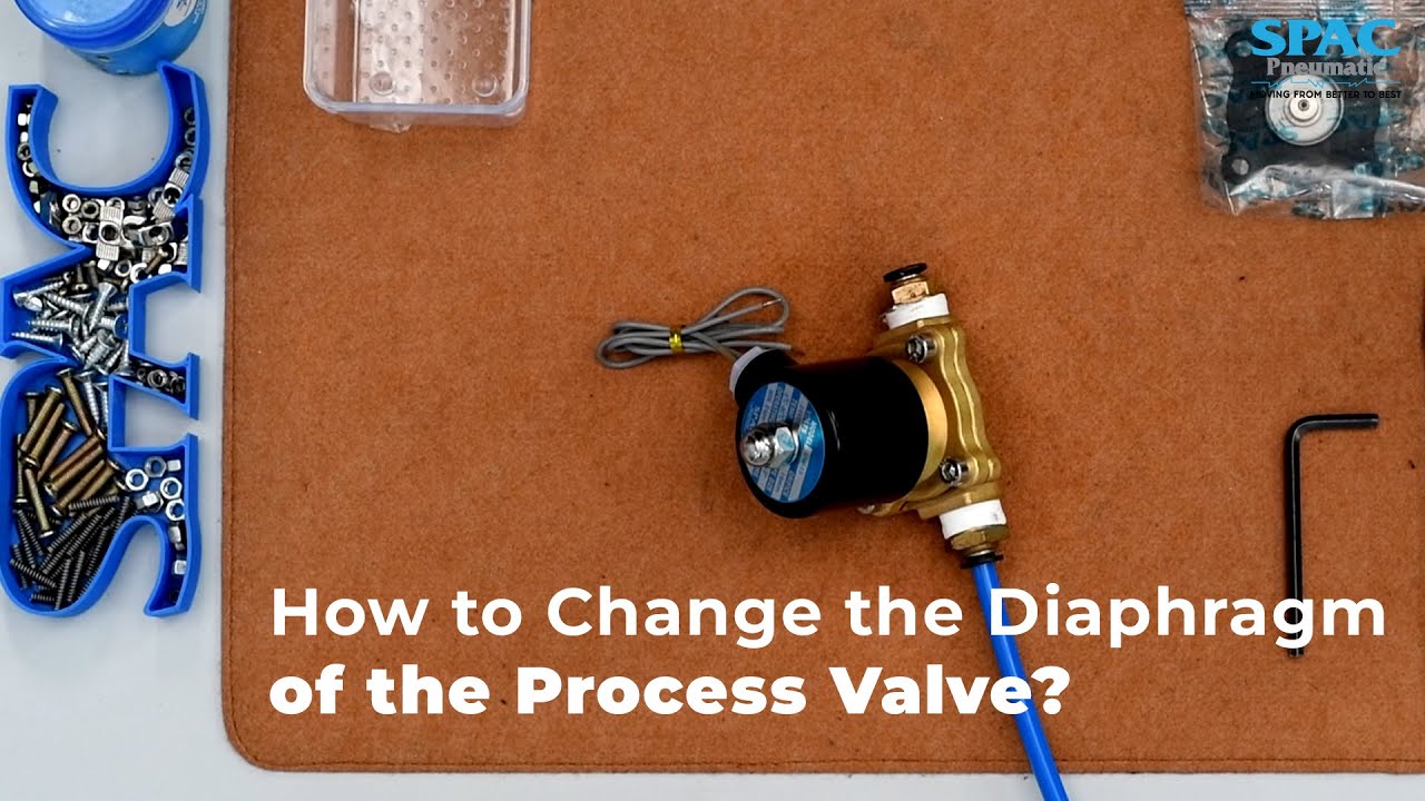 How to Change the Diaphragm of a Process Valve? | Step-by-Step Guide ...