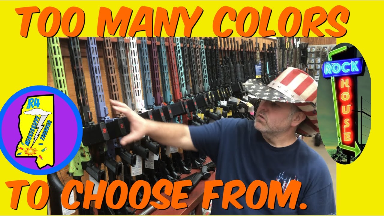Colorful AR (Armalite) Rifles from Great Lakes Firearms and Wise ...