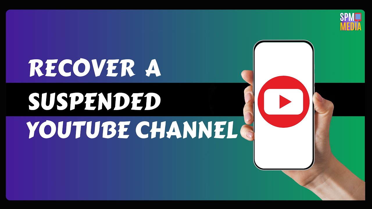 Steps to Recover a Suspended YouTube Channel 2024 - YouTube