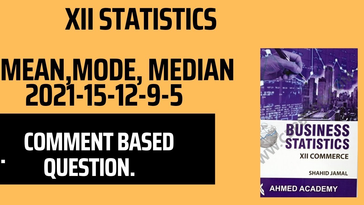 xii statistics| Solved paper 2021-2015-2012-2009-2005| - YouTube