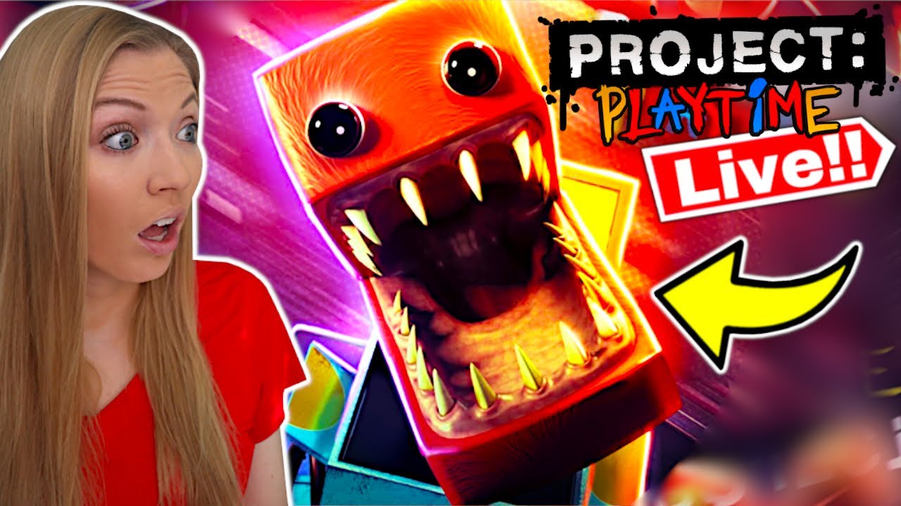 BOXY BOO IS AFTER ME! Project Playtime With Fans! (Live) - YouTube