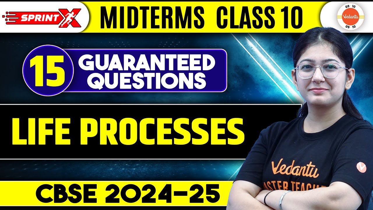 CBSE Class 10 Science Chapter 6 Life Processes Important Qs for Half-yearly Exam | Midterm ...