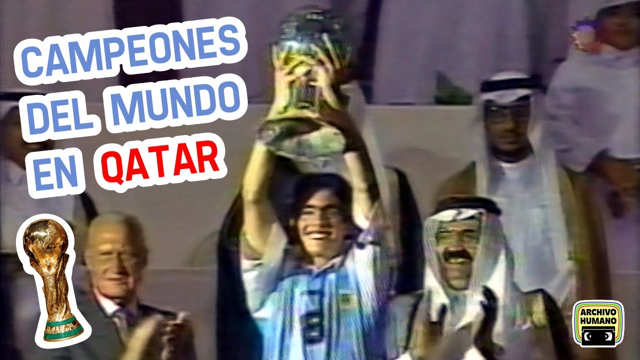 Argentina ganó la COPA DEL MUNDO en QATAR - Mundial Sub 20 - 1995 - YouTube