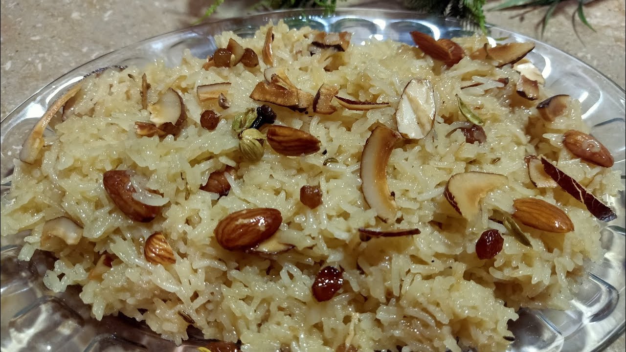 Punjabi Traditional Sweet Dish / Gur Waly Chawal Recipe/ Jaggery Rice ...