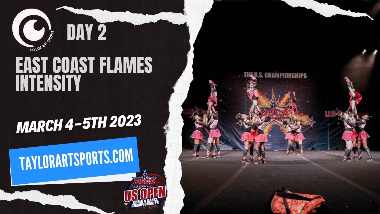 Day 2 Cheer Routine 14 - East Coast Flames Intensity - YouTube