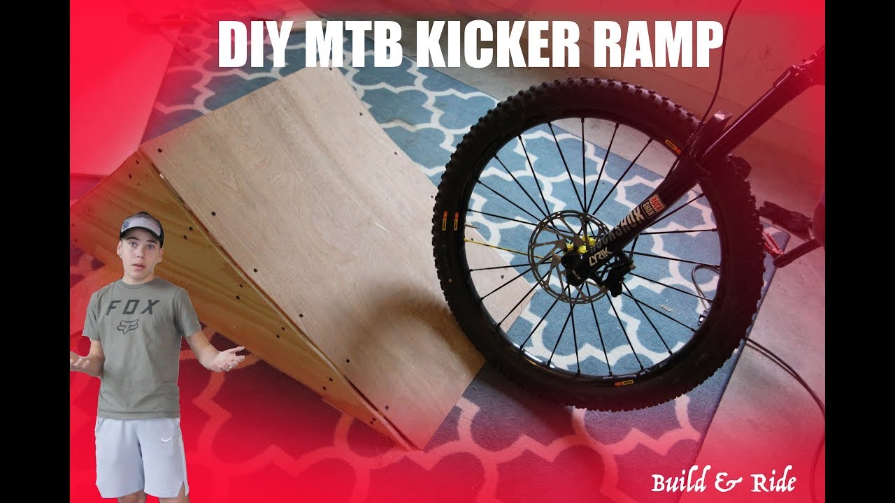 DIY MTB Kicker Ramp - YouTube