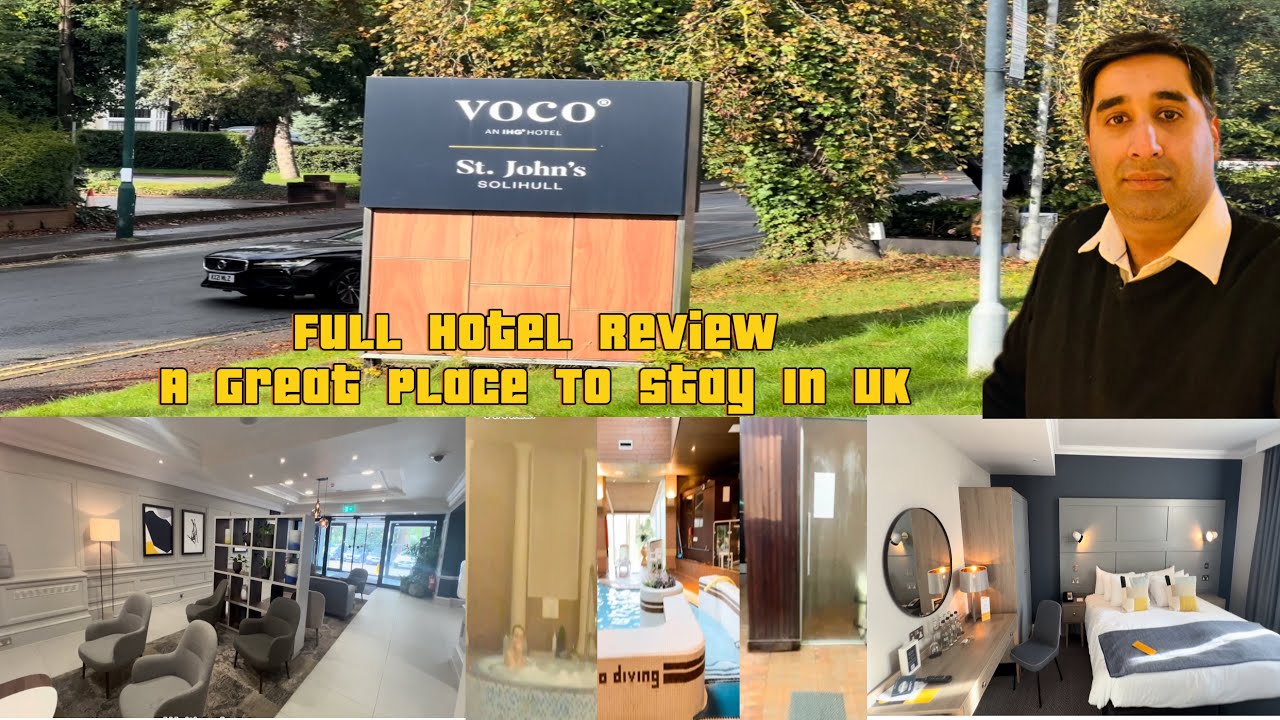 Voco Hotel Tour | Great Place To Stay Near Birmingham - YouTube