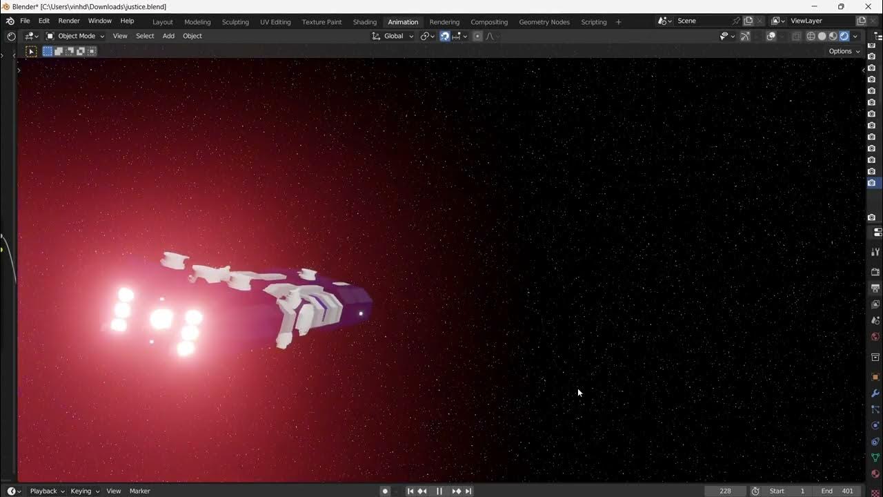 A starscape justice animation - YouTube