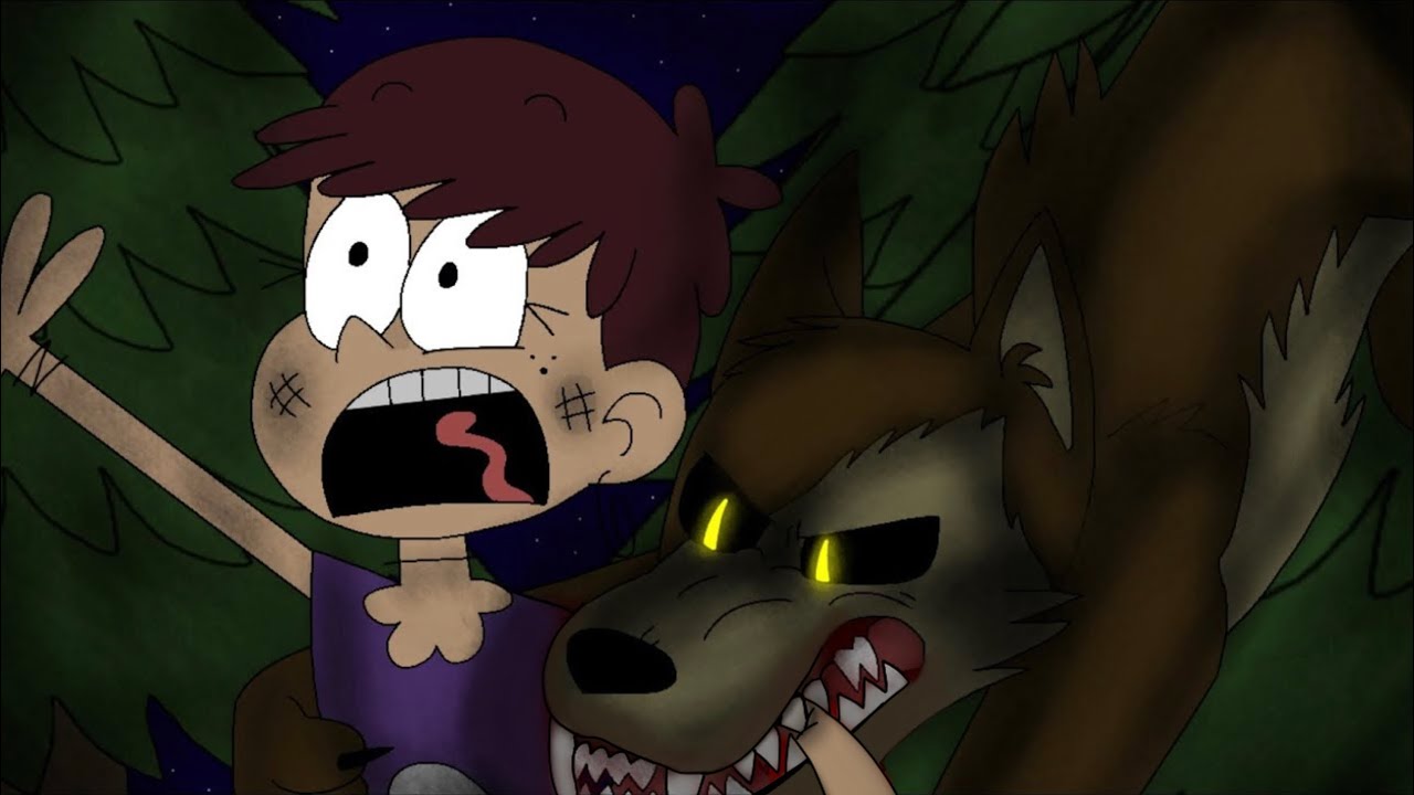 Luna & Sam get attacked by a Wolf! “Loud House” Part 1 - YouTube