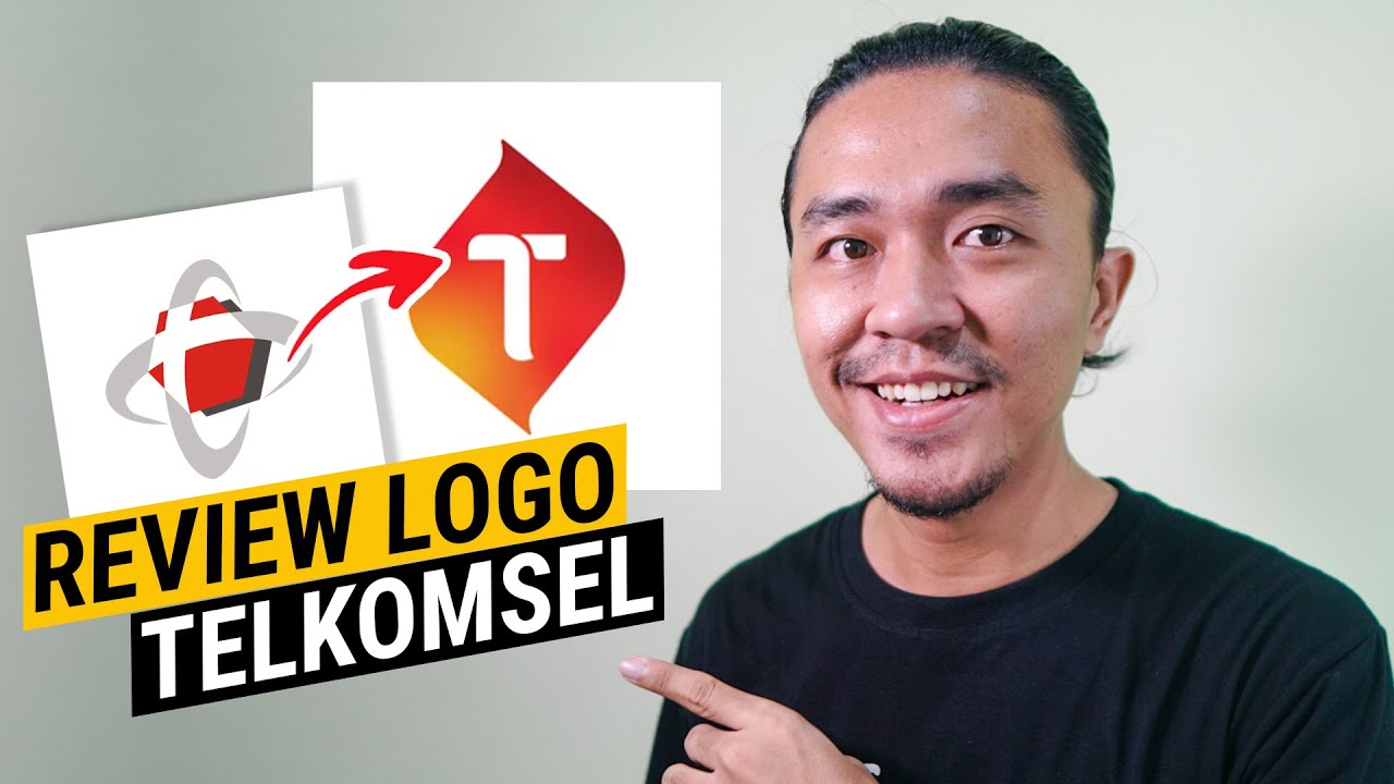 TERLALU MODERN? Bedah Logo Baru Telkomsel - YouTube