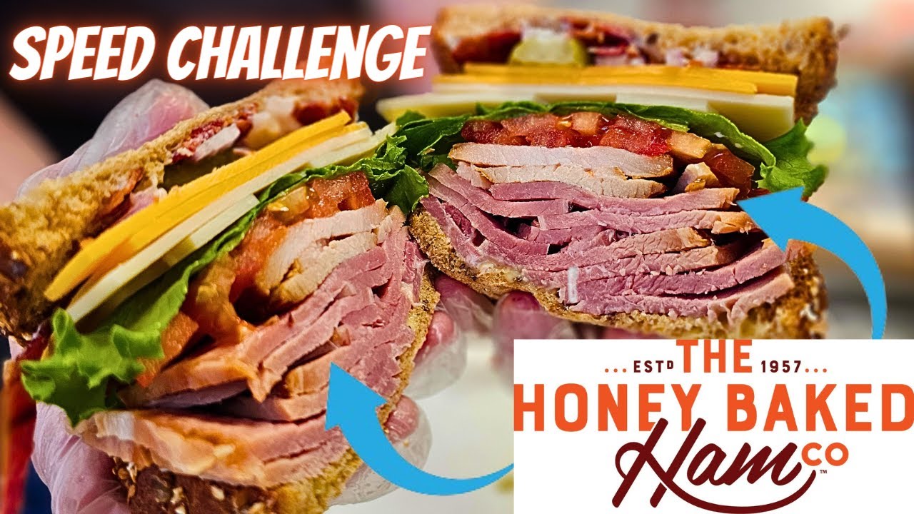 The Honey Baked Ham Co Double Meat Tavern Club Challenge - YouTube