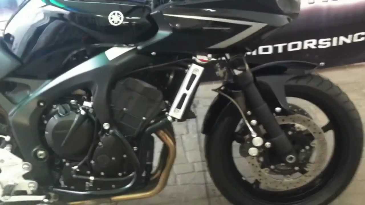 YAMAHA FZ6 FAZER 600 2009 - YouTube