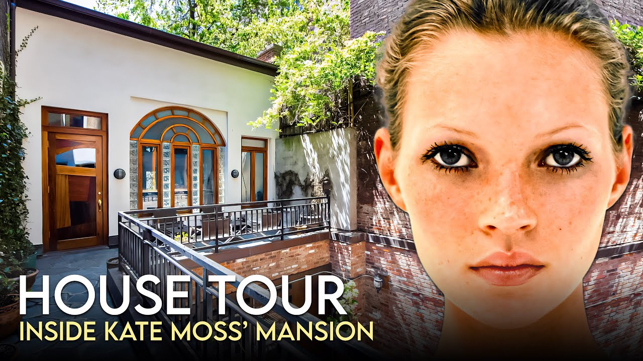 Kate Moss | House Tour | $9 Million London Mansion & More - YouTube