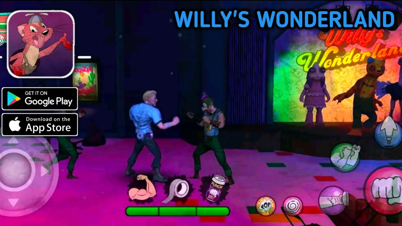 Willy's Wonderland - The Game Gameplay (Android,IOS) - YouTube