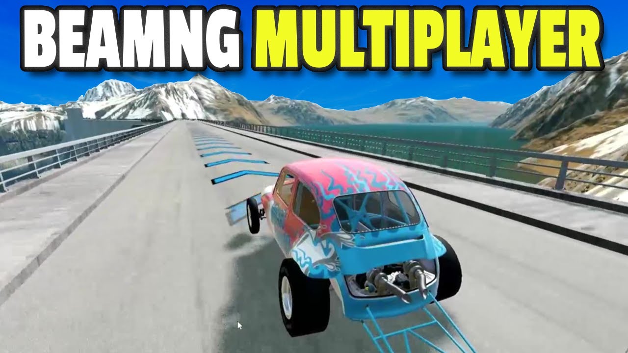 We Raced Each Other In BeamNG Multiplayer - YouTube